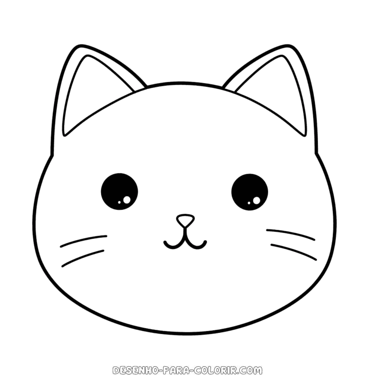 Desenho de gato realista para colorir | Desenho Para Colorir Desenho de gato realista para colorir | Desenho Para Colorir